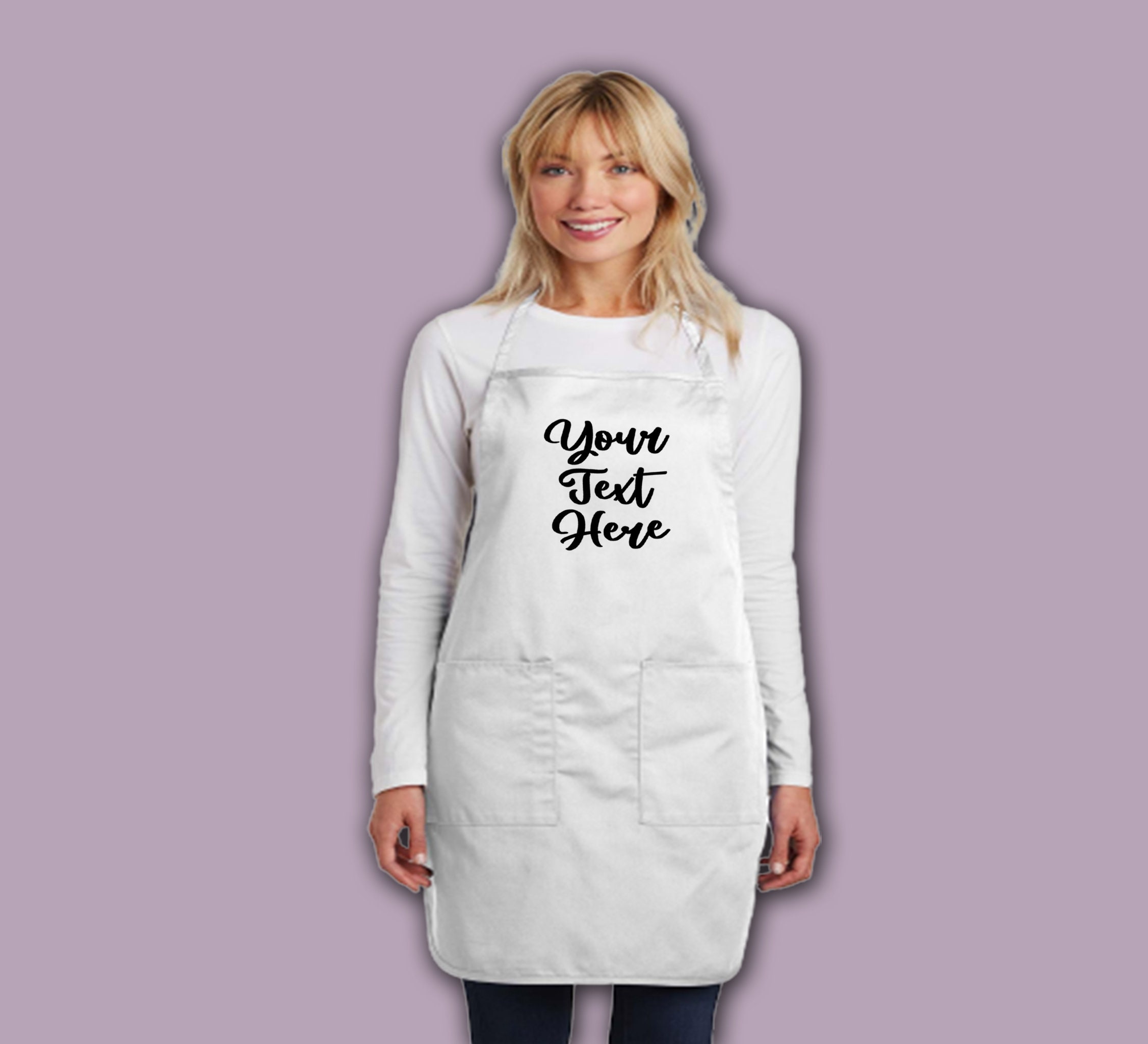 Personalized Chef Apron With Hat Set for Chef Embroidered - Etsy