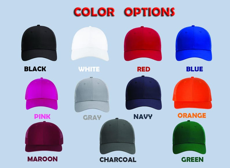 Personalized Logo Hat | Custom Mesh Trucker Cap - Etsy