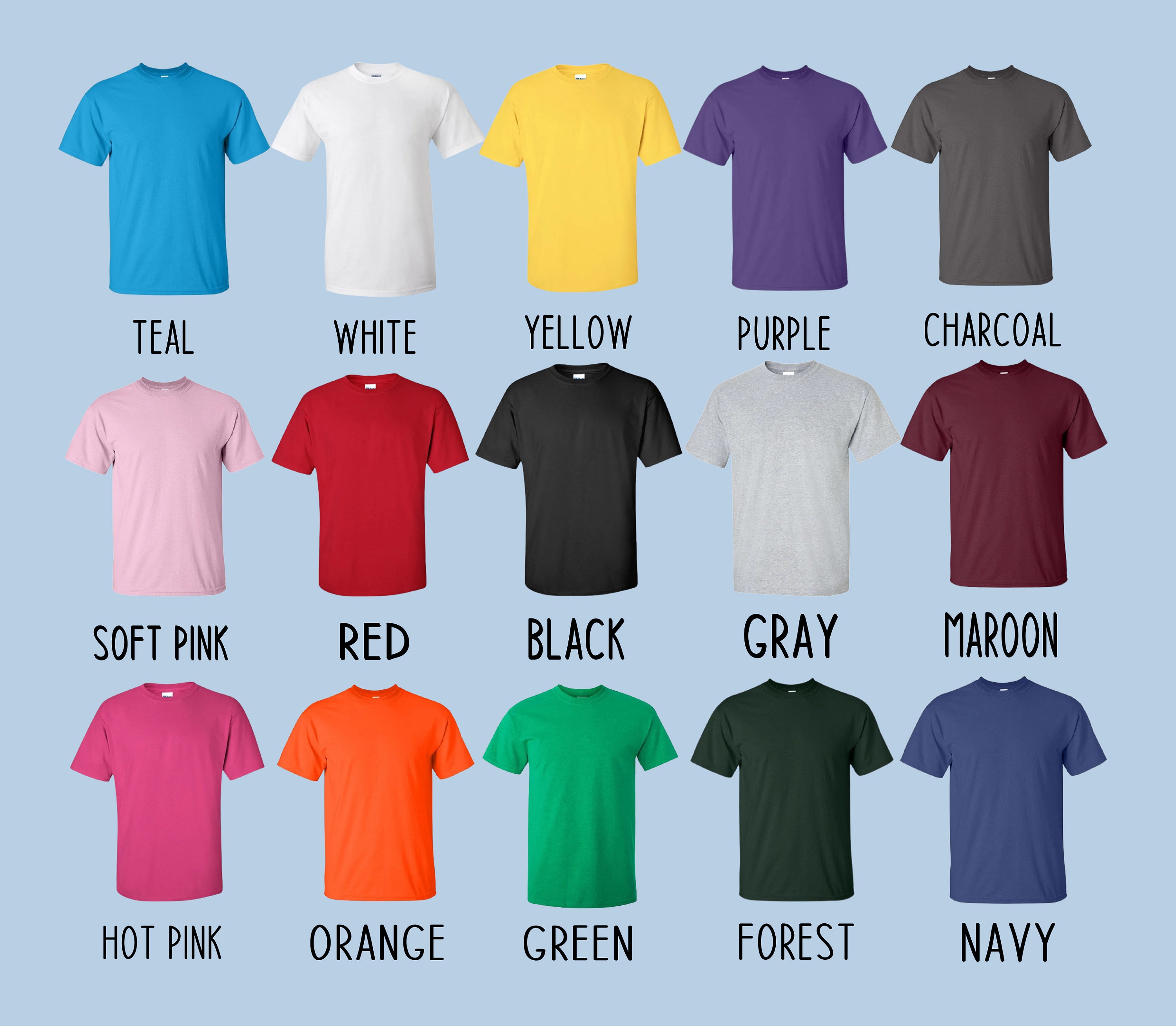 Custom T Shirts Front and Back Add Your Text Ultra Soft for | Etsy