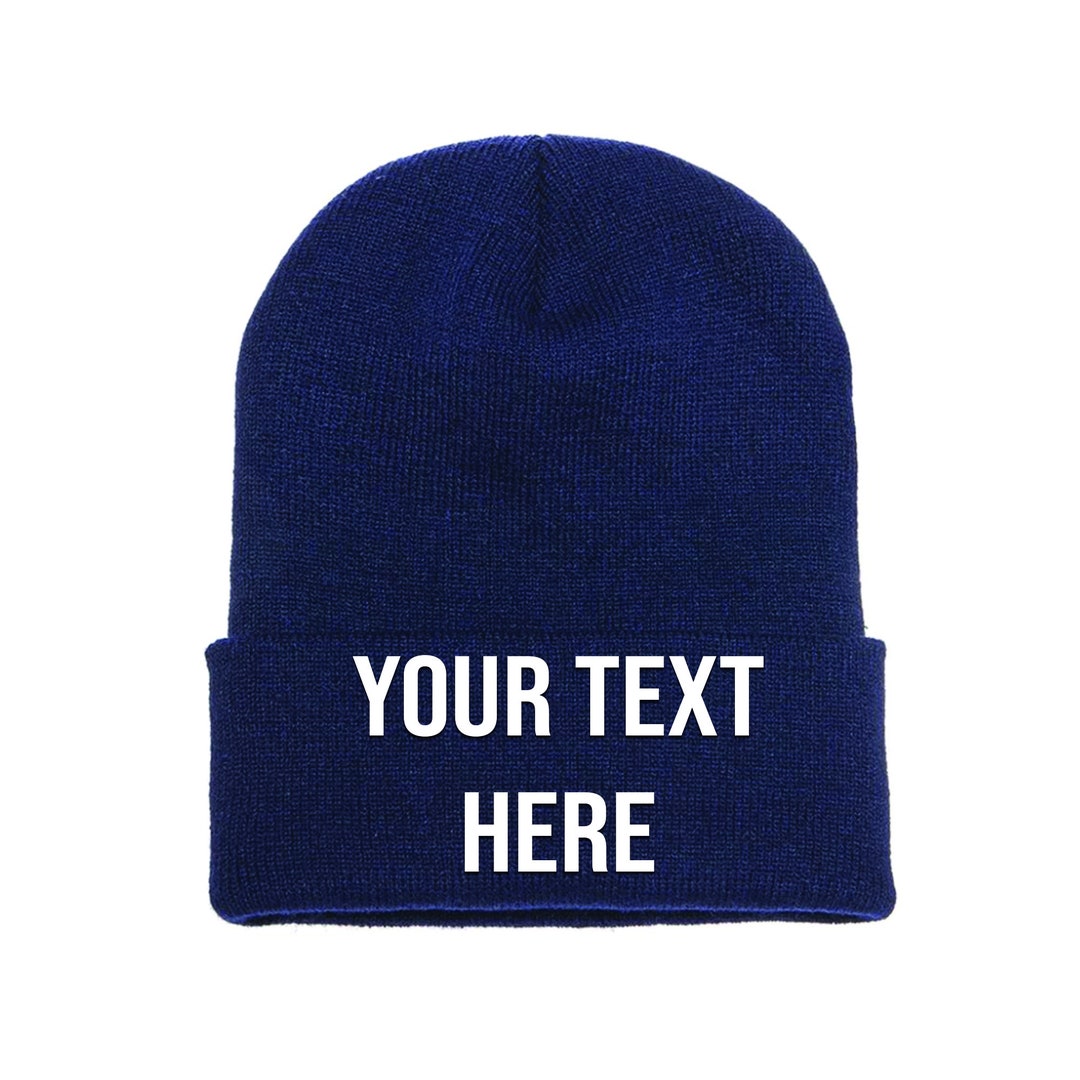 Custom Personalized Beanie, Embroidered Beanie, Personalized Beanie ...