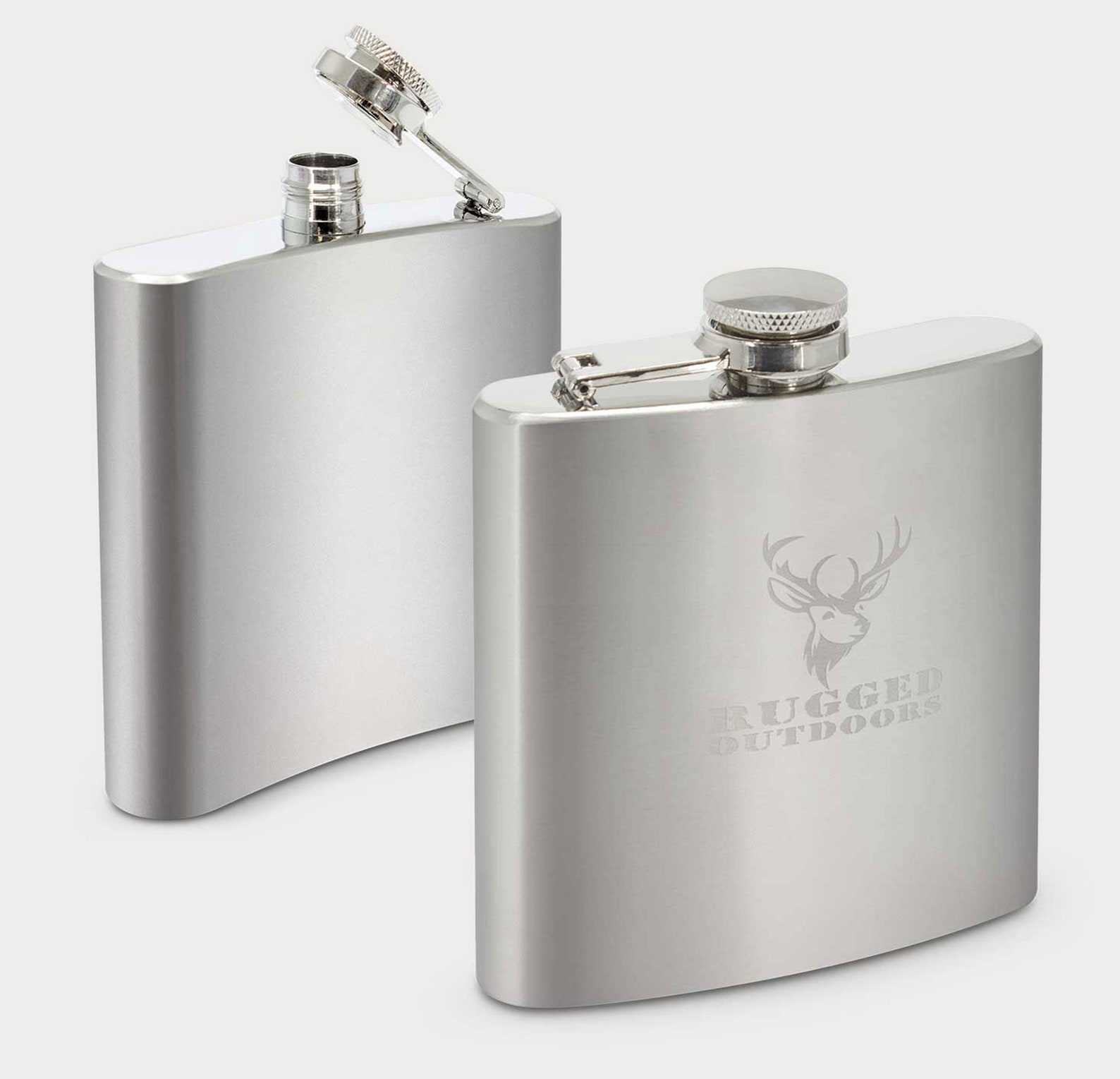 Personalized Etched Flask With Custom Your Text Here Your - Etsy