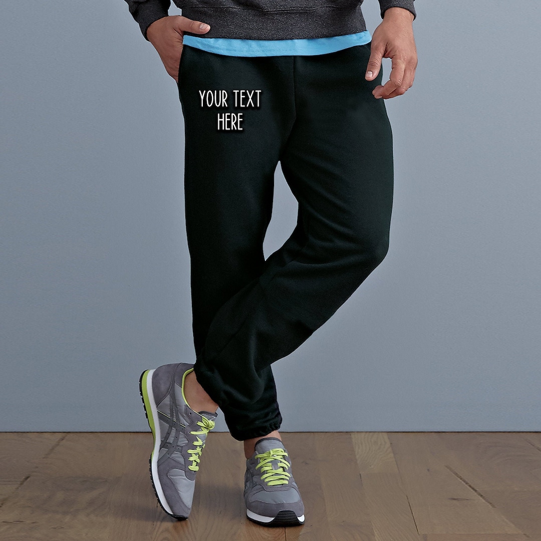 Custom Sweatpants for Women/men Unisex Design Your Own Joggers Add ...