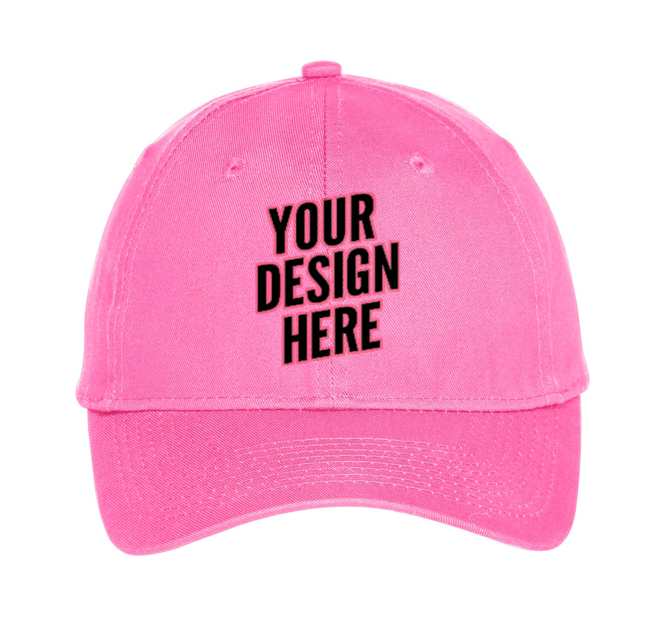 Custom Hats Embroidered Baseball Caps Design Your Own Text for - Etsy UK