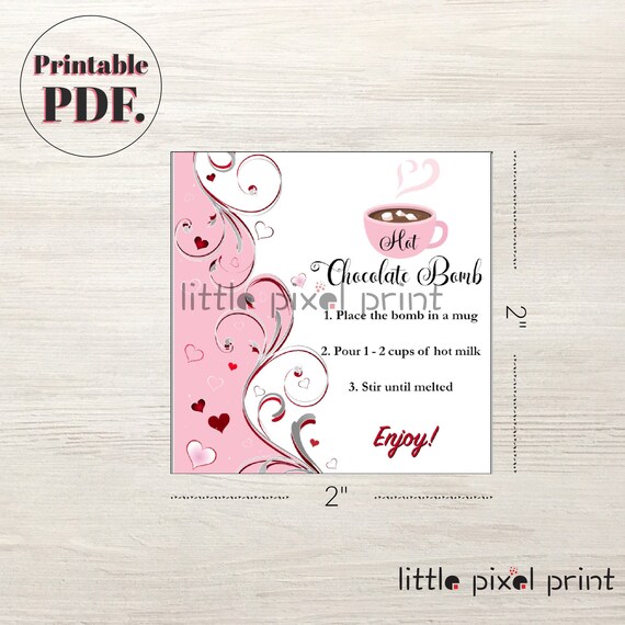 Instant Download Square Printable Tag I love you a Latte Tag Printable ...