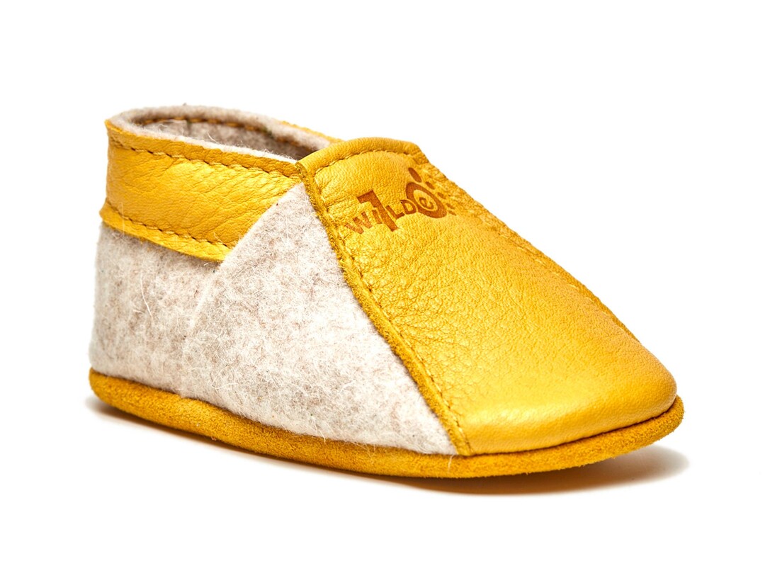 Crawling Shoes Made of Wool Felt Walking Shoes Slippers - Etsy
