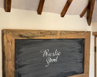 Rustic Chalkboard | Etsy