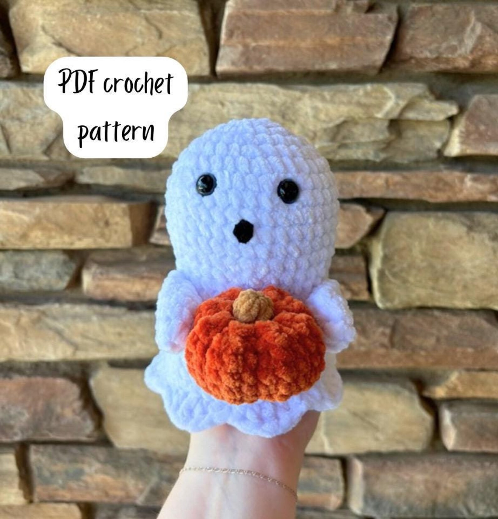 Ghost Crochet Pattern With Multiple Accessory Options, Interchangeable ...