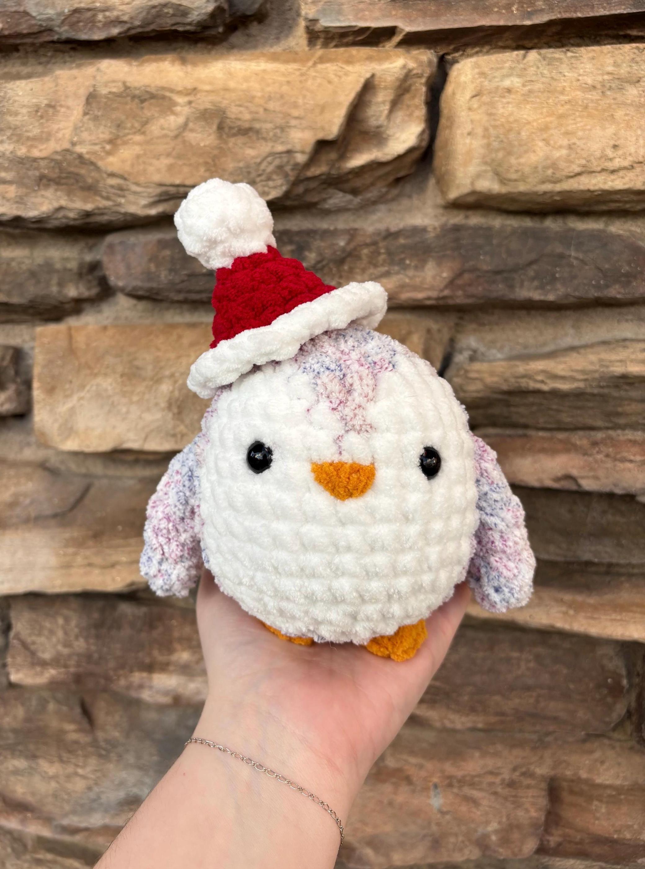 Pudgy Penguin Crochet Pattern, PDF Penguin Pattern, Winter Penguin ...