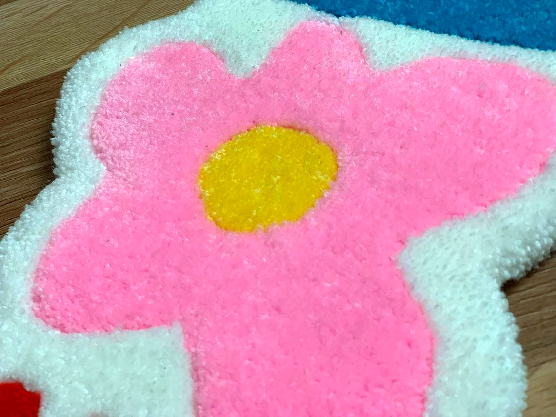 Tufted Rug Golf Cherry Bomb Custom - Etsy