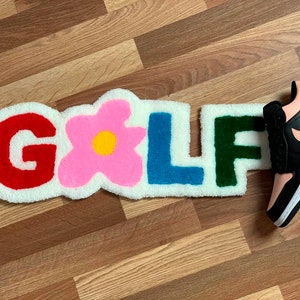 Tufted Rug Golf Cherry Bomb Custom - Etsy
