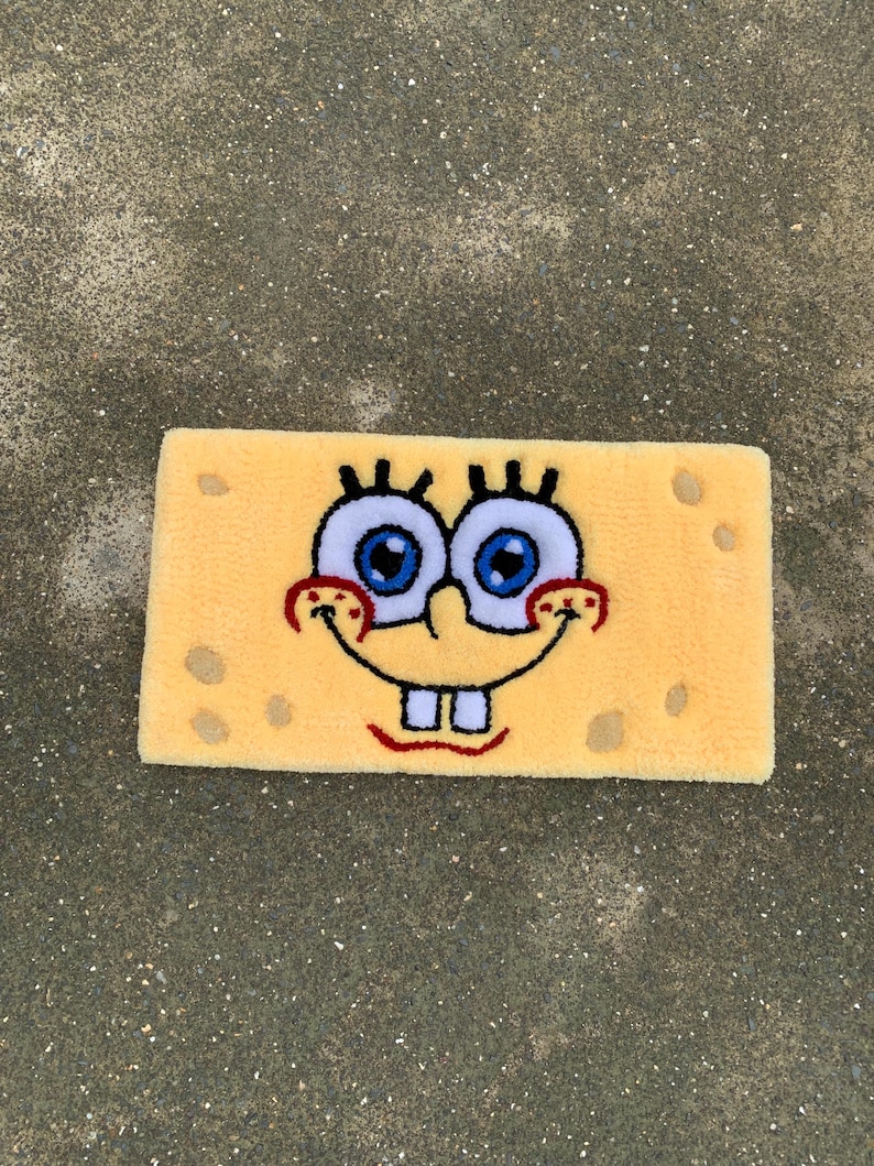 Sponge Bob Keyboard Rug - Etsy