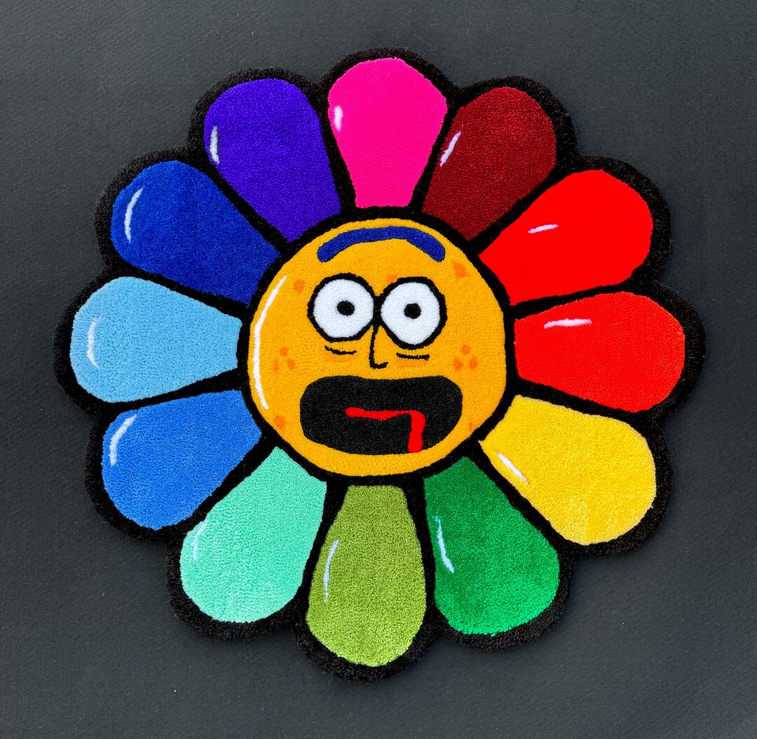 Custom Rug/handmade Rug/cartoon Rug/funny Rug/personalized Rug/living ...