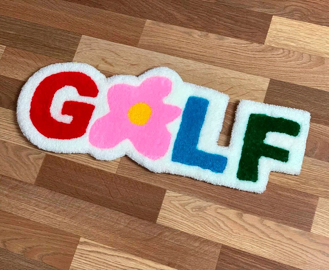 Tufted Rug Golf Cherry Bomb Custom - Etsy