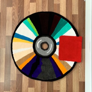 Custom CD Rug Tufted - Etsy