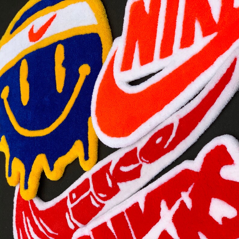 Custom Rug Handmade Rug Tufted Logo - Etsy