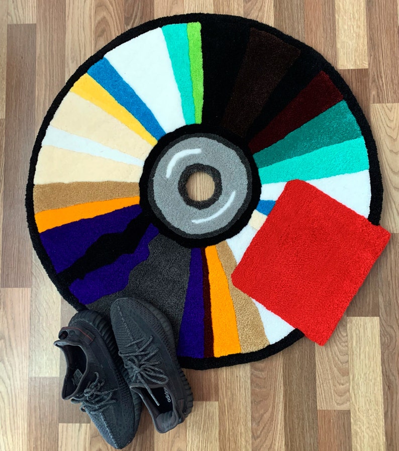 Custom CD Rug Tufted - Etsy