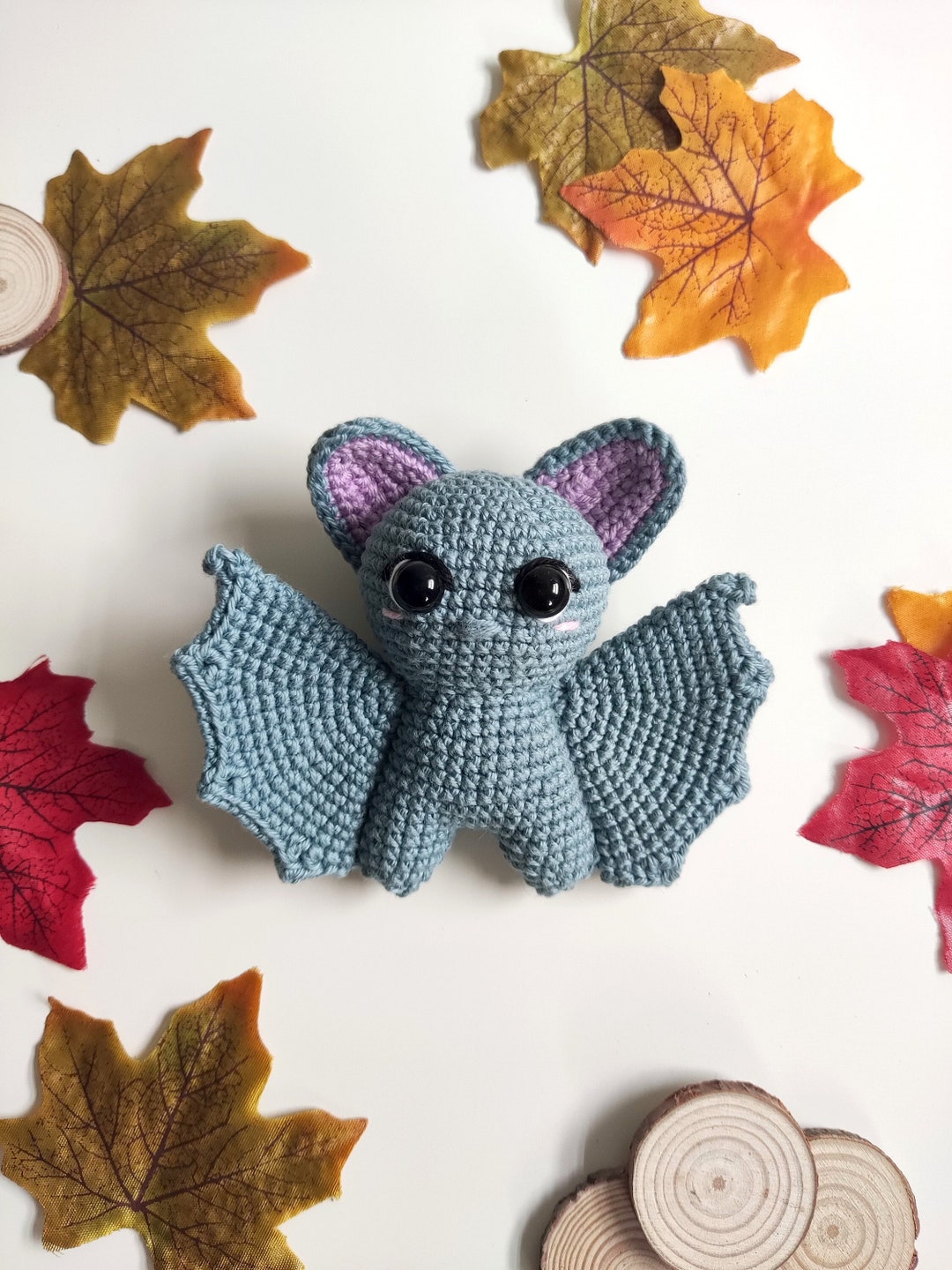 Crochet PATTERN AMIGURUMI Buffy Bat. Crochet Tutorial Diy Child Toy ...