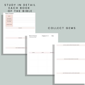Jw Bible Reading Journal | Printable Bible Study Guide Journal Jw ...