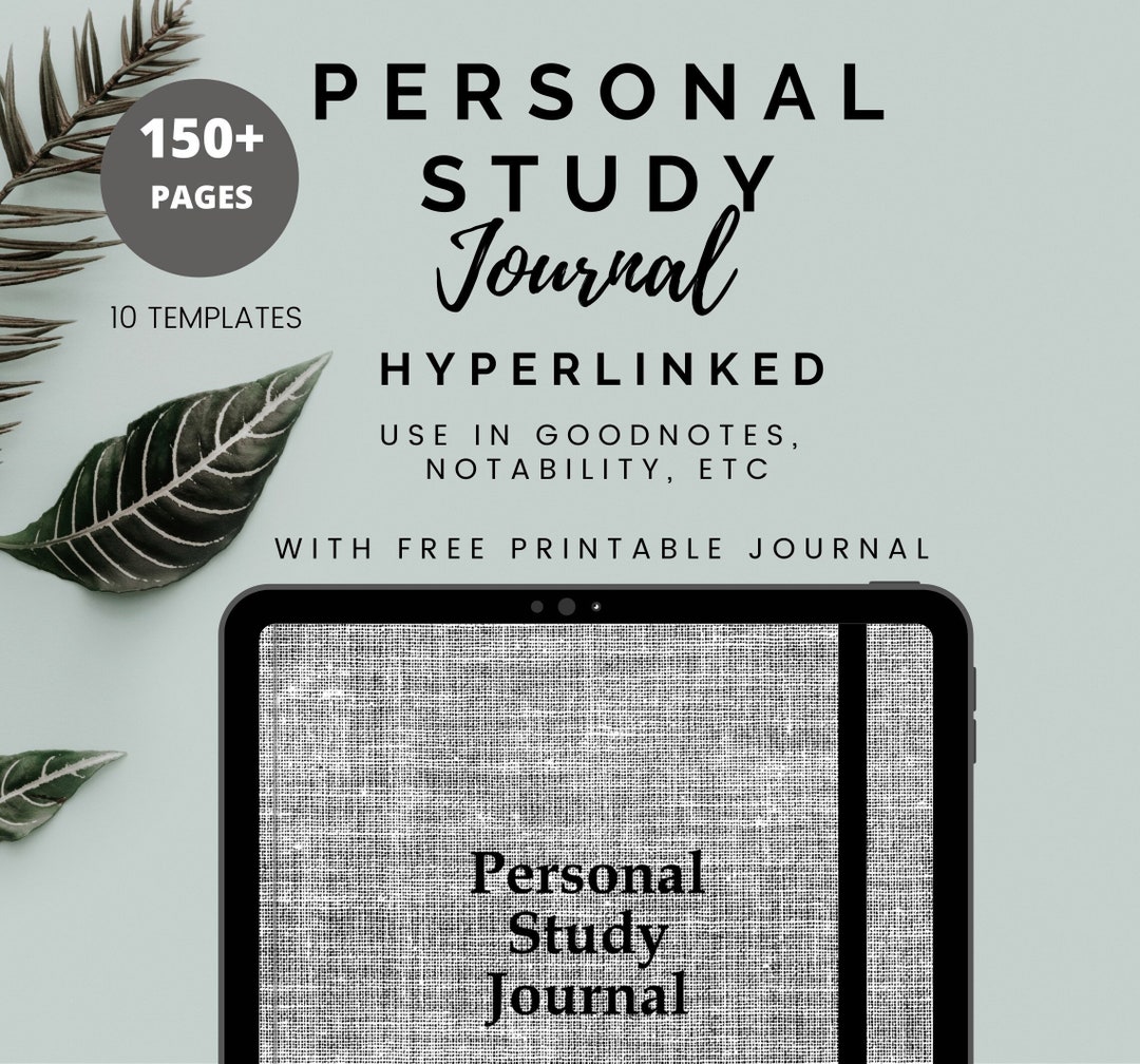 JW Personal Study Journal for Goodnotes Notability for iPad or Samsung ...