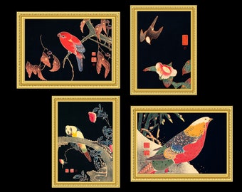 Set of 6 Japanese Art Posters Ukiyo E Woodblock Prints | Etsy