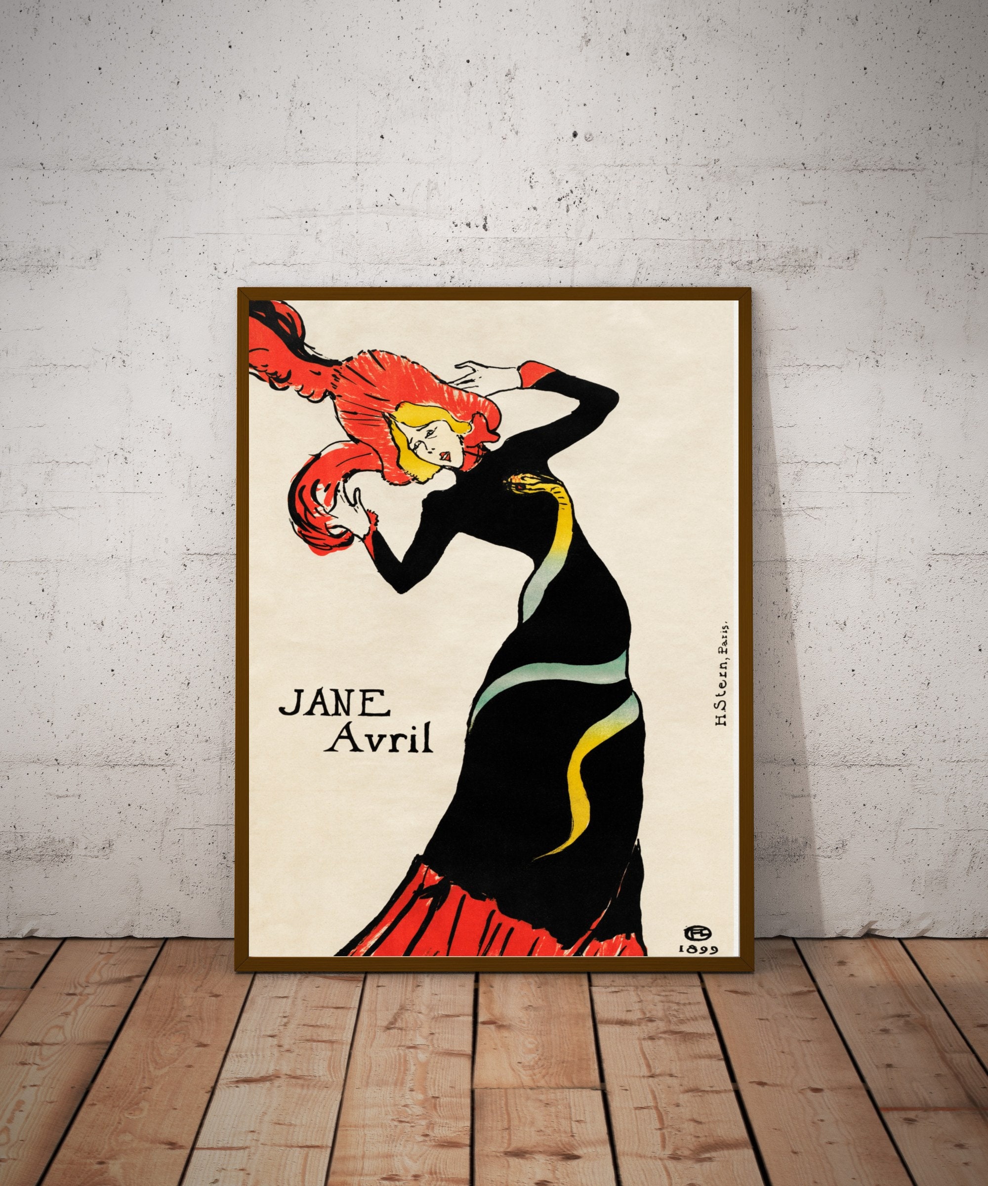 Jane Avril Henri Toulouse Lautrec