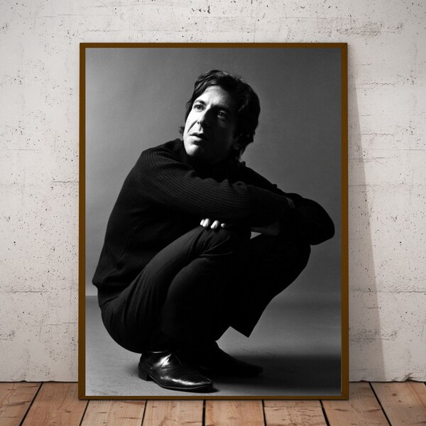 Leonard Cohen - Etsy