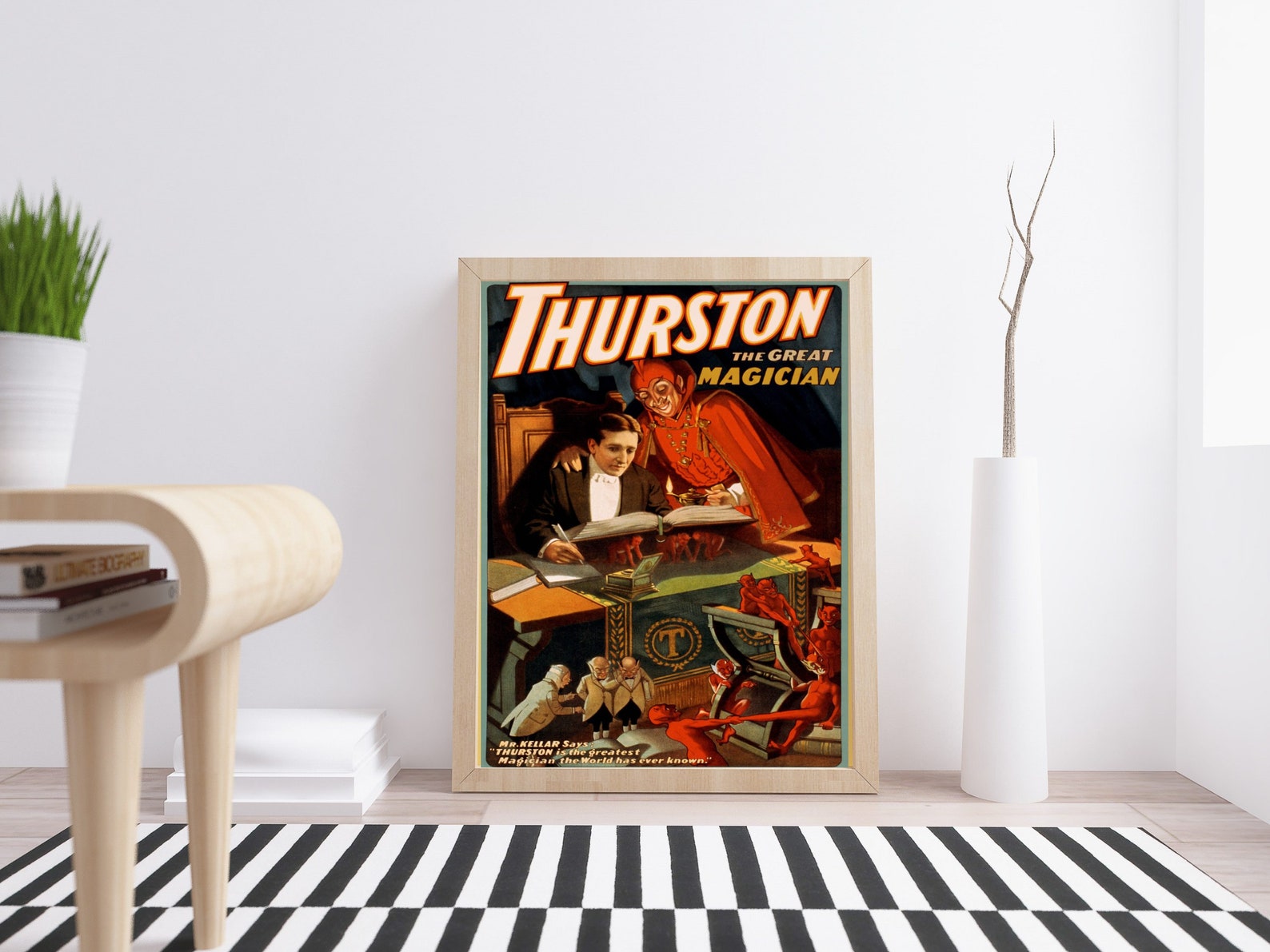 Vintage Magician Show Poster Print Antique Victorian - Etsy