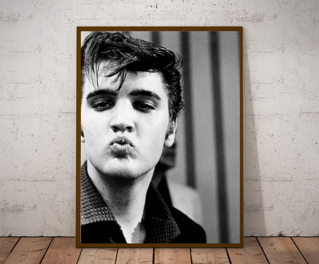 Elvis Presley Vintage Fotografie Retro Poster Elvis Fotodruck Live ...