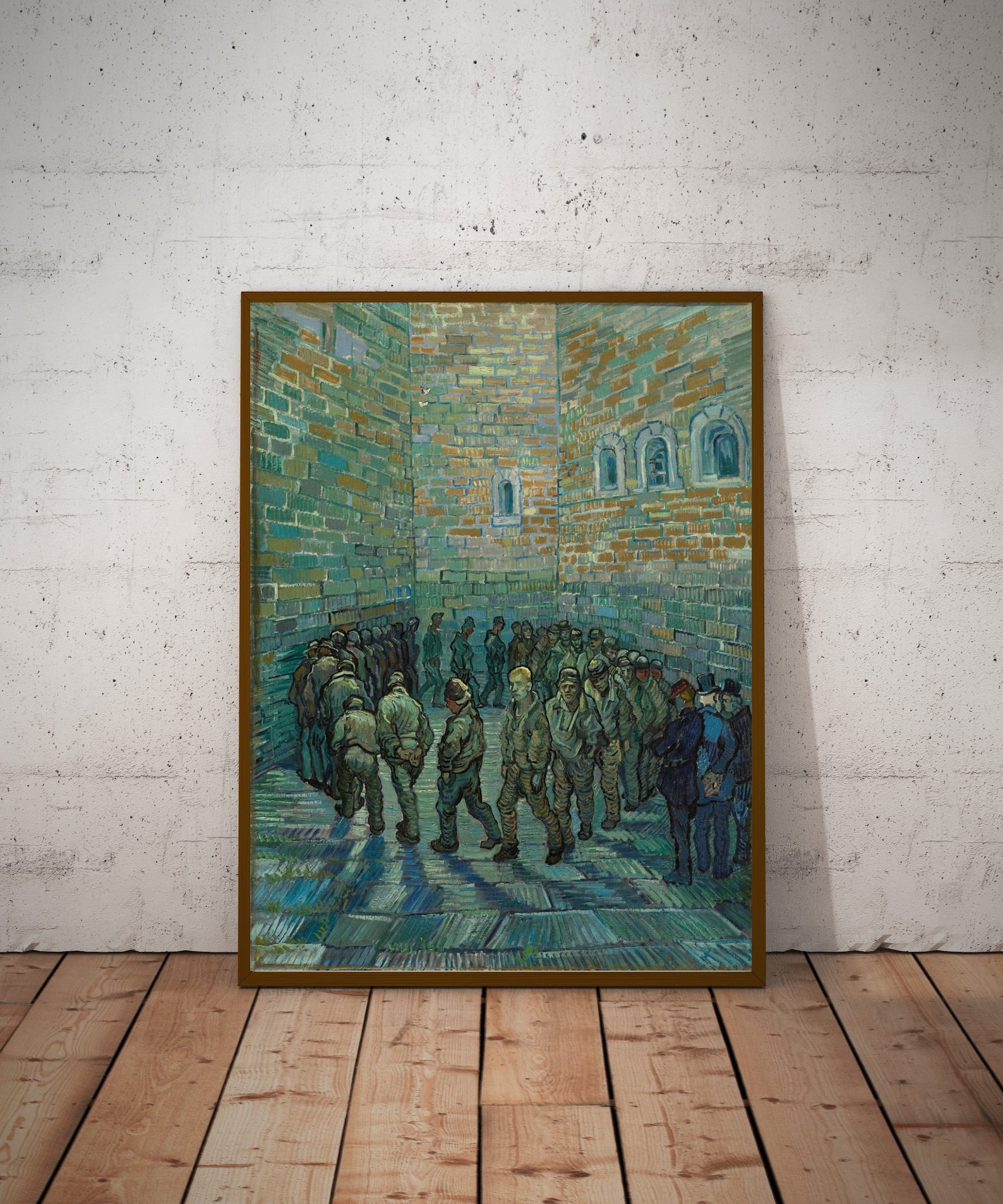 Vincent Van Gogh Prisoners Exercising 1890. Fine Art Poster - Etsy UK