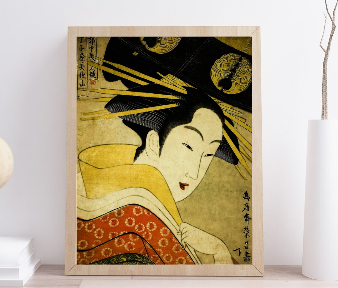 Japanese Art Poster Print Ukiyo E Wall Art Woodblock - Etsy
