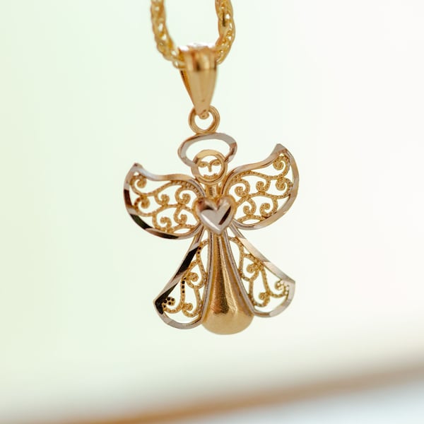 Filigree Angel - Etsy