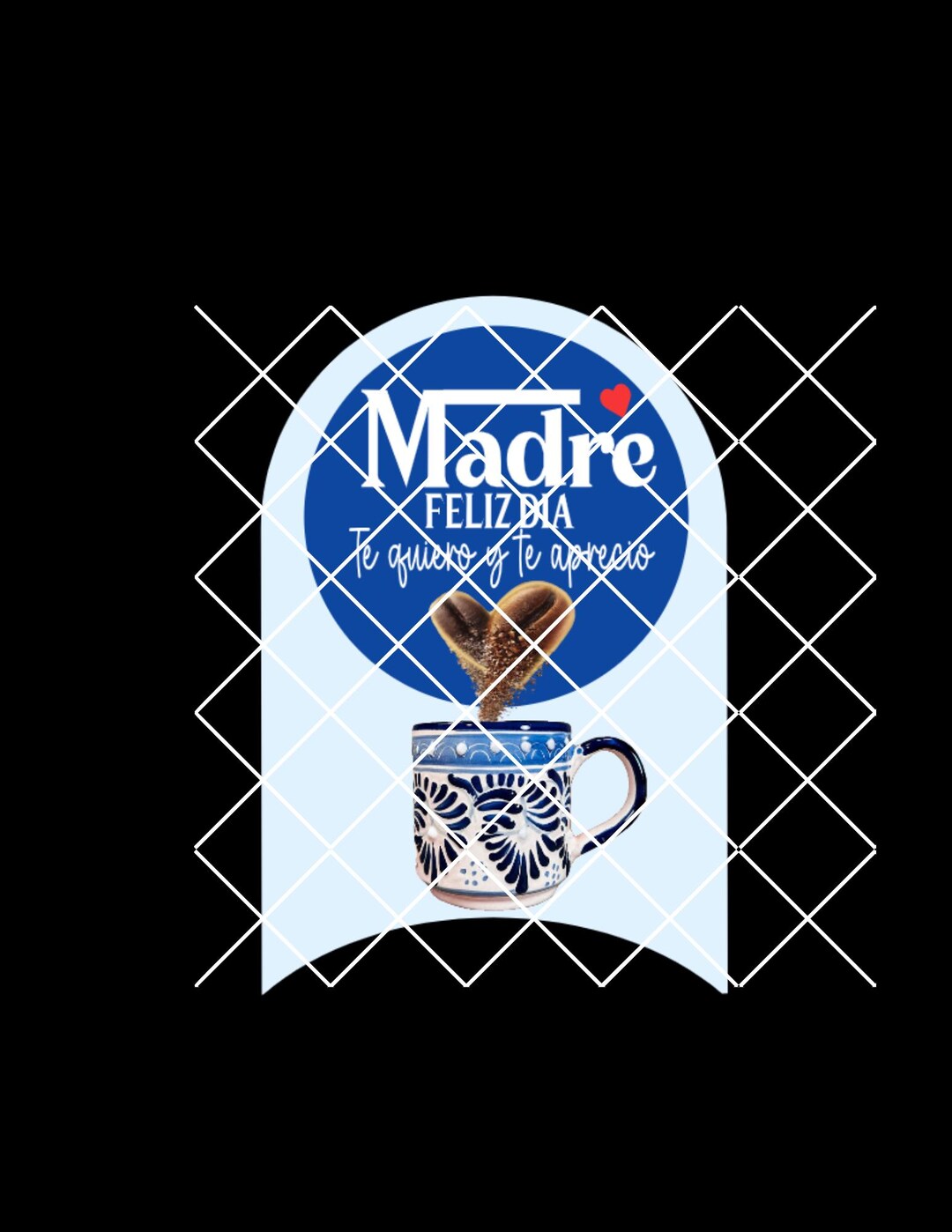 Nescafe Dia De Las Madres *PNG FILE* Label Sticker Ready to Download - Etsy