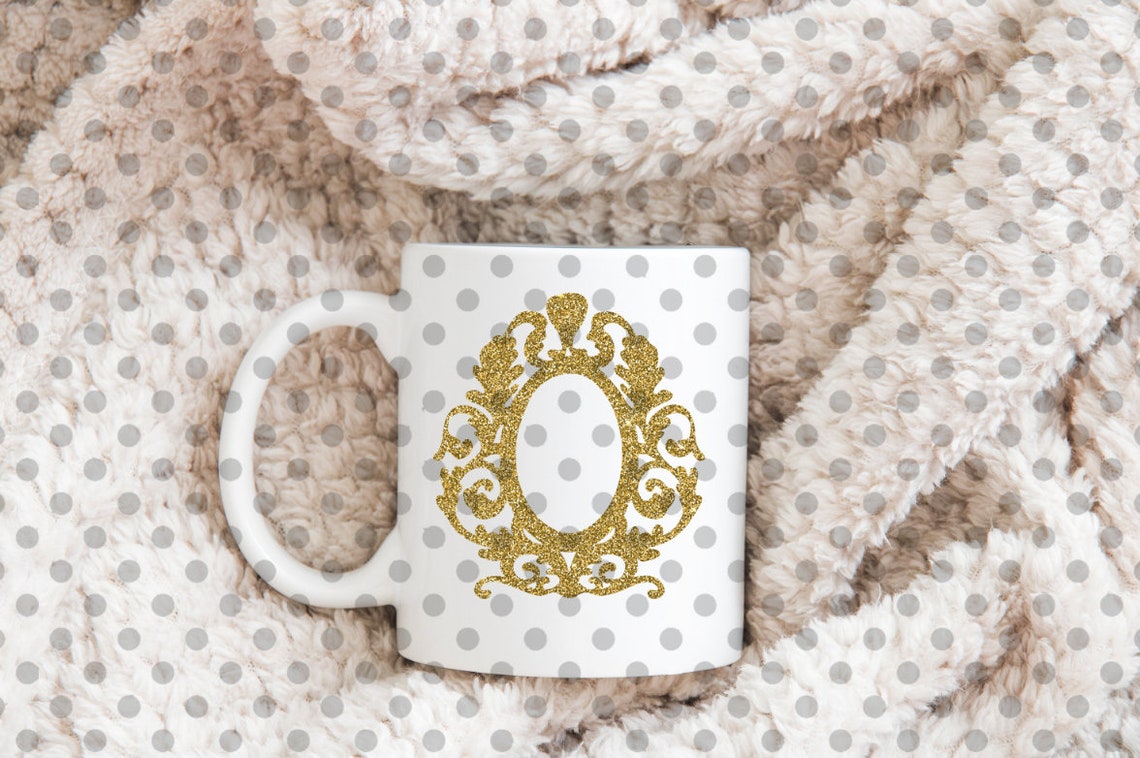 Ornate Crown Gold Mirror PNG & SVG, Beauty Mirror SVG File Vector for ...