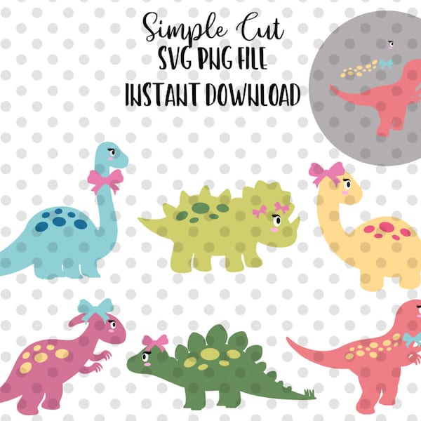 Dinosaur Vector - Etsy