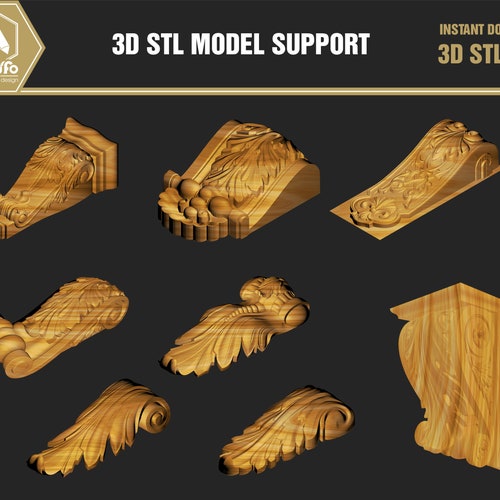 STL Model Pattern Collection Files for 3D Printer and Cnc - Etsy