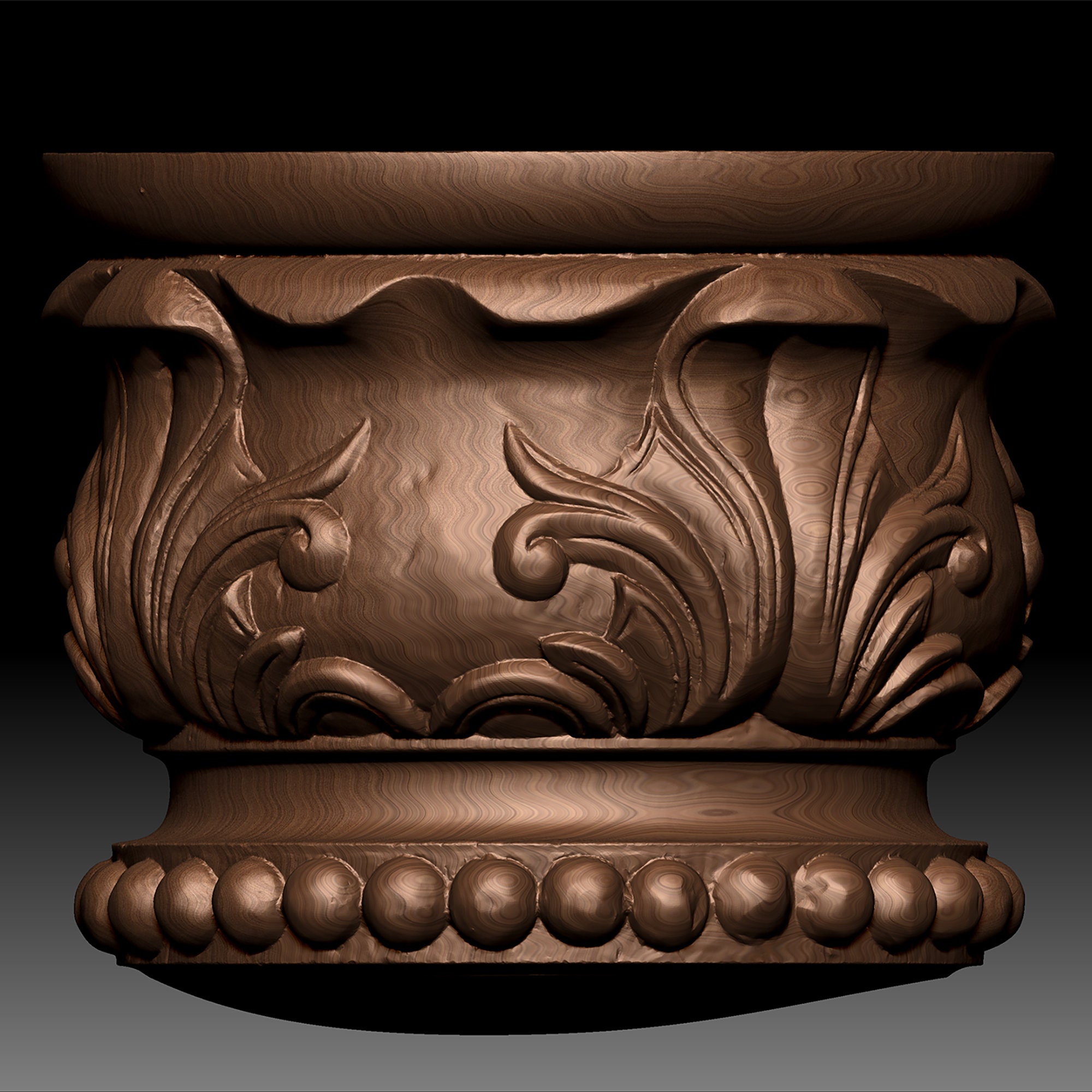 9 Column Collection 3d Stl Files for Engraving Router, 3d Printer and ...