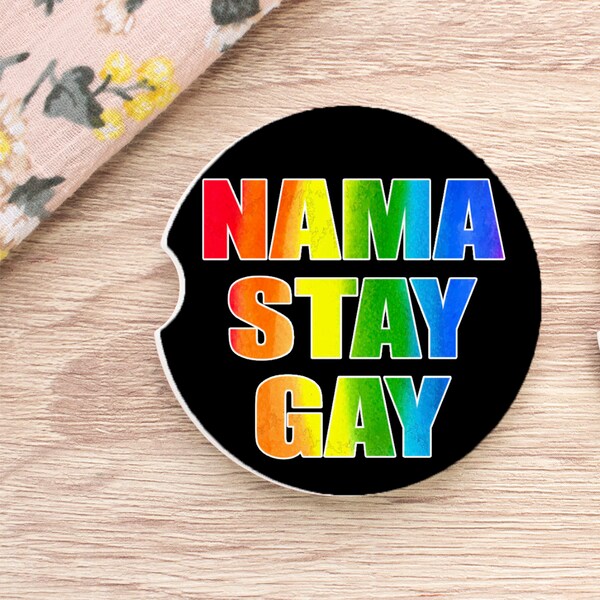 Gay Pride Car Coaster - Etsy