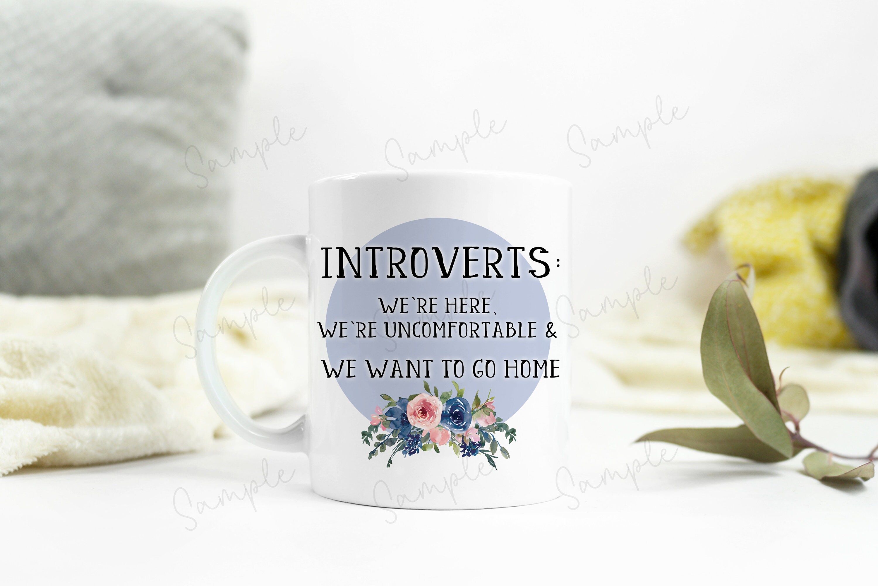 Funny Introvert Quote PNG Clipart File Floral Adult Humour - Etsy UK