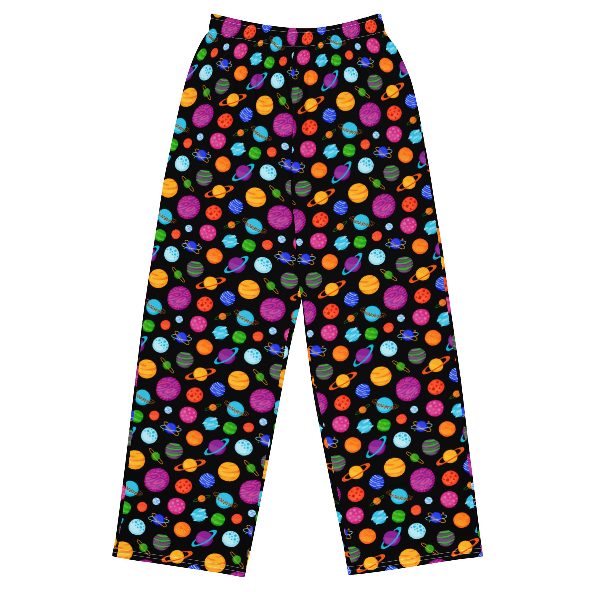 Planets Solar System Unisex PJ Pants Comfy Lounge Pants With - Etsy