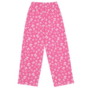 Pi Symbols Math Printed Unisex PJ Pants, Math Student Teacher Gift for ...
