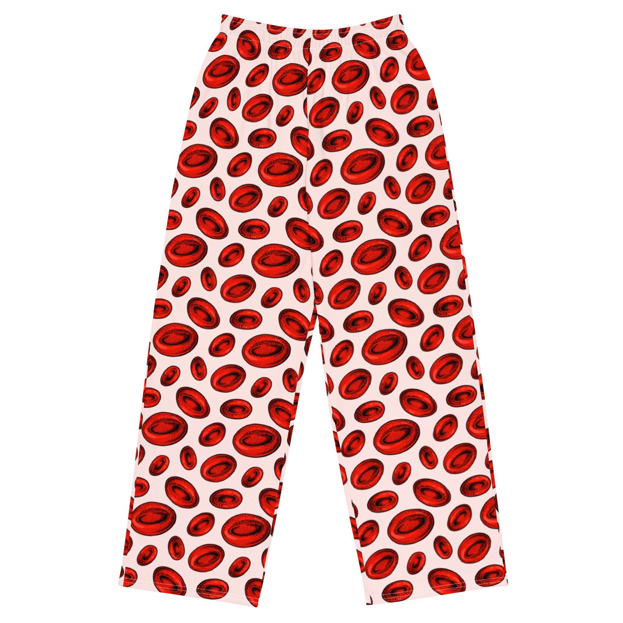 Blood Cells Biology Science Unisex PJ Pants Comfy Lounge - Etsy
