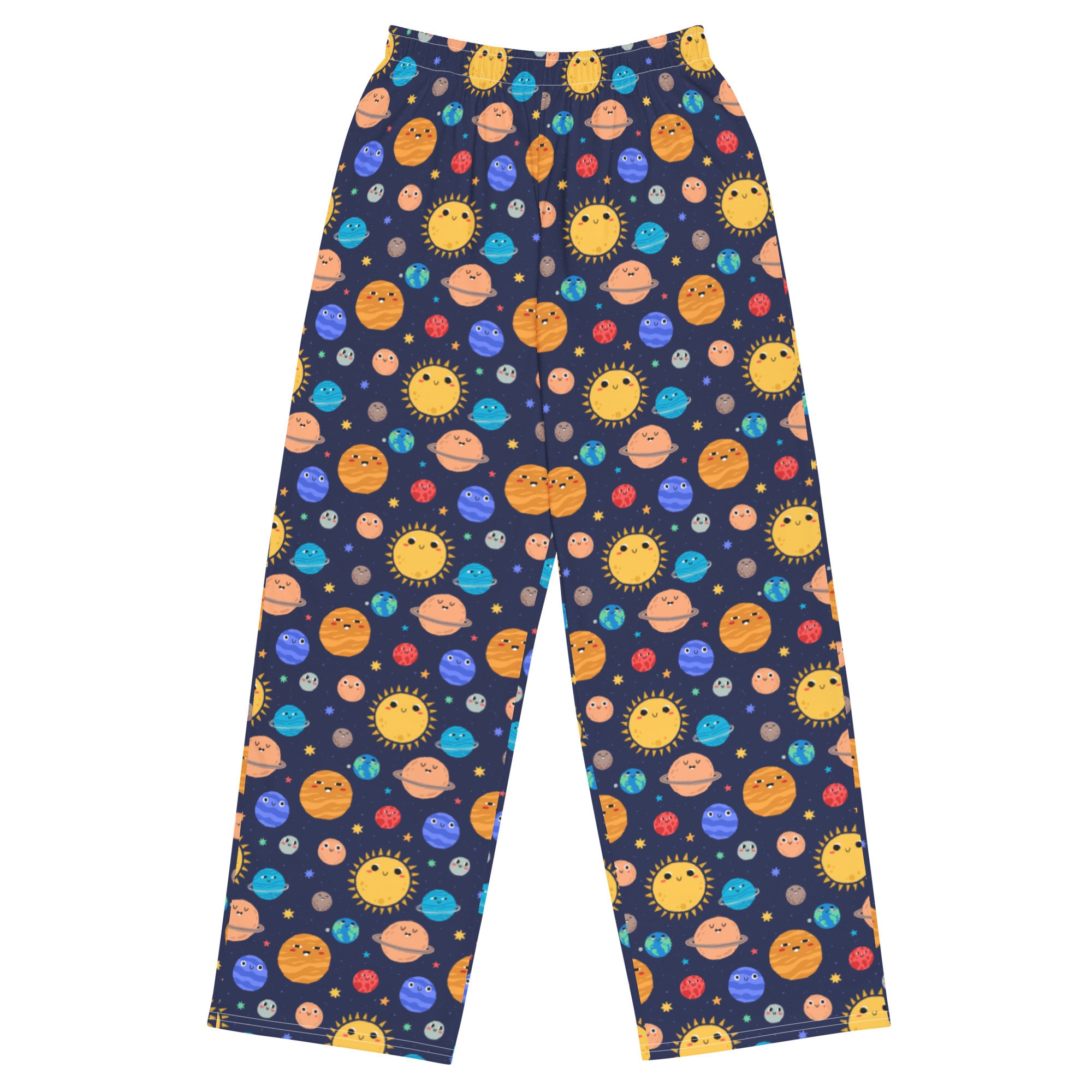 Planets Solar System Unisex PJ Pants Comfy Lounge Pants With - Etsy