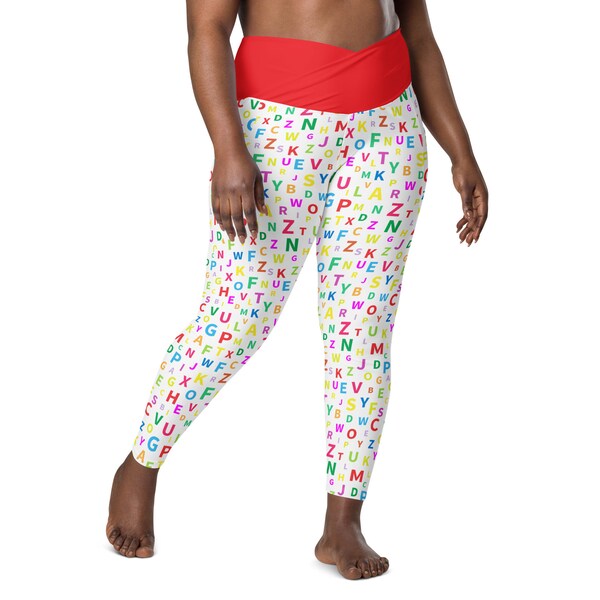 Alphabet Leggings - Etsy