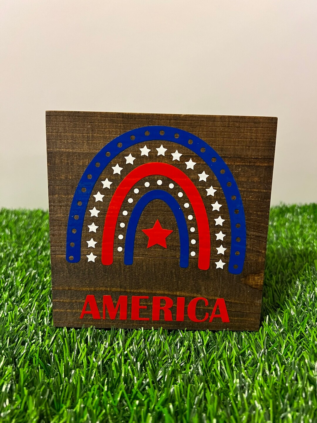 America Wood Sign - Etsy
