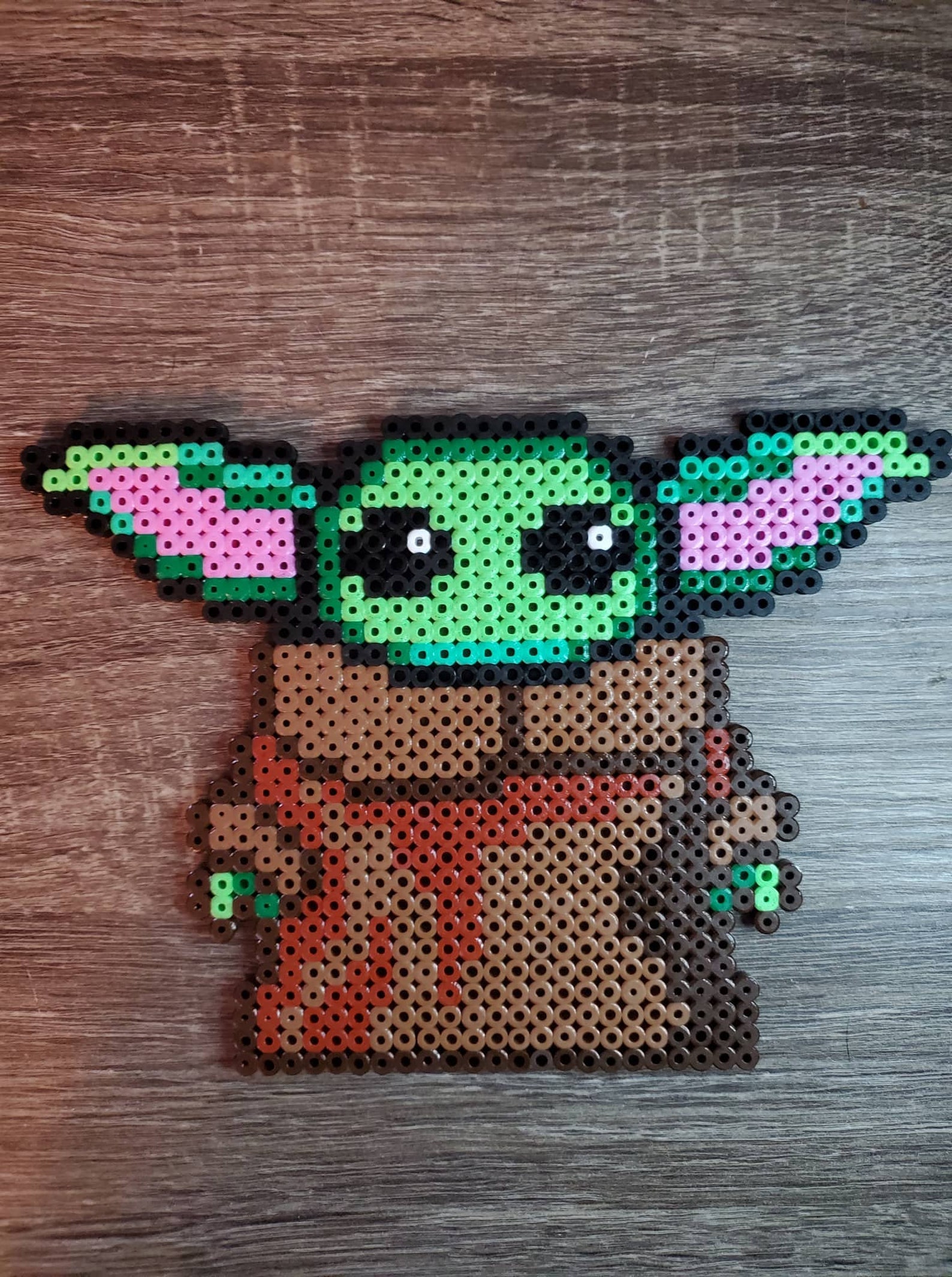 Star Wars Grogu/baby Yoda Hama Beads - Etsy