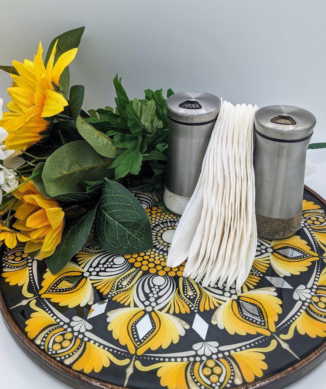 Mandala, Dot Mandala, Lazy Susan, Kitchen Decor, Dining, Housewares ...