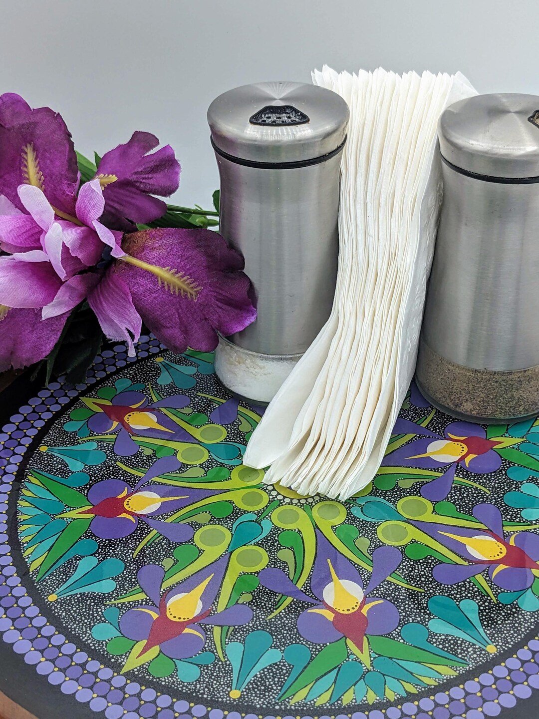 Mandala, Dot Mandala, Lazy Susan, Kitchen Decor, Dining, Housewares ...