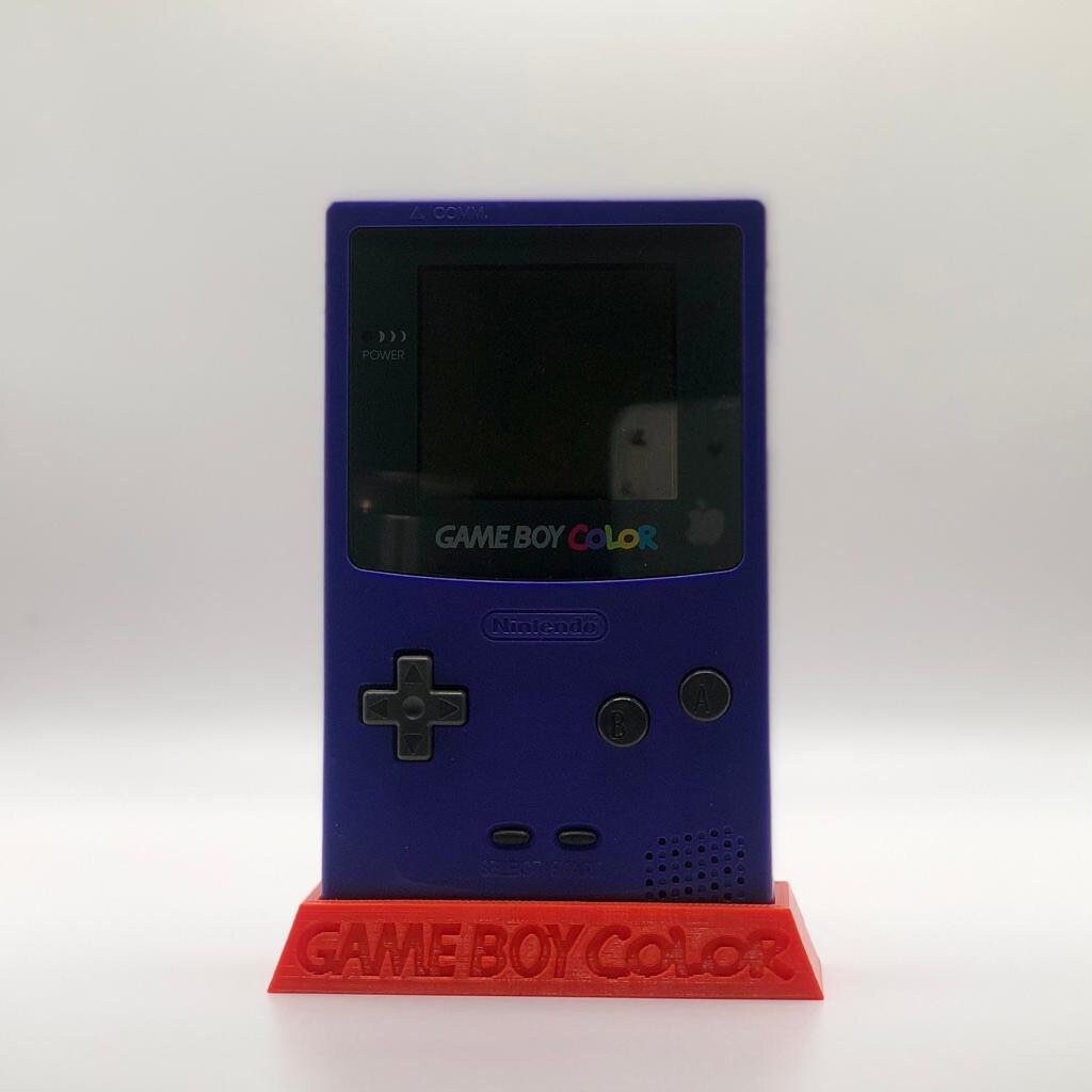 Nintendo Gameboy Color GBC 3D Printed Stand - Etsy Australia