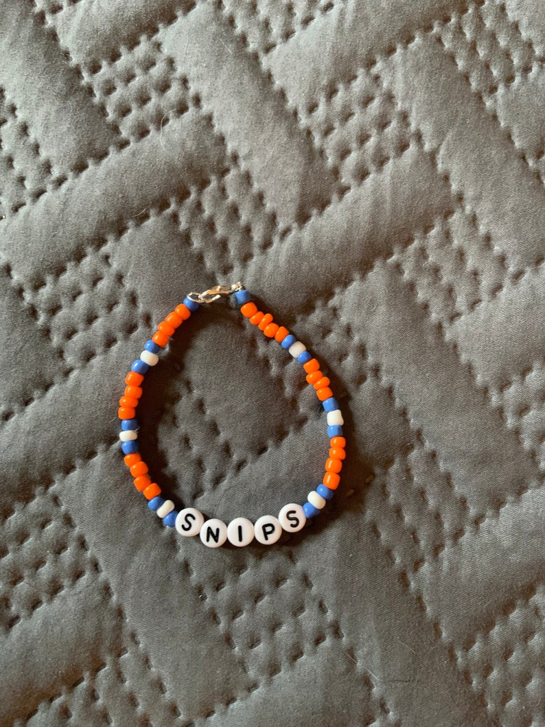 Clone Wars: Snips and Skyguy Inspired Seed Bead Bracelet Star Wars ...