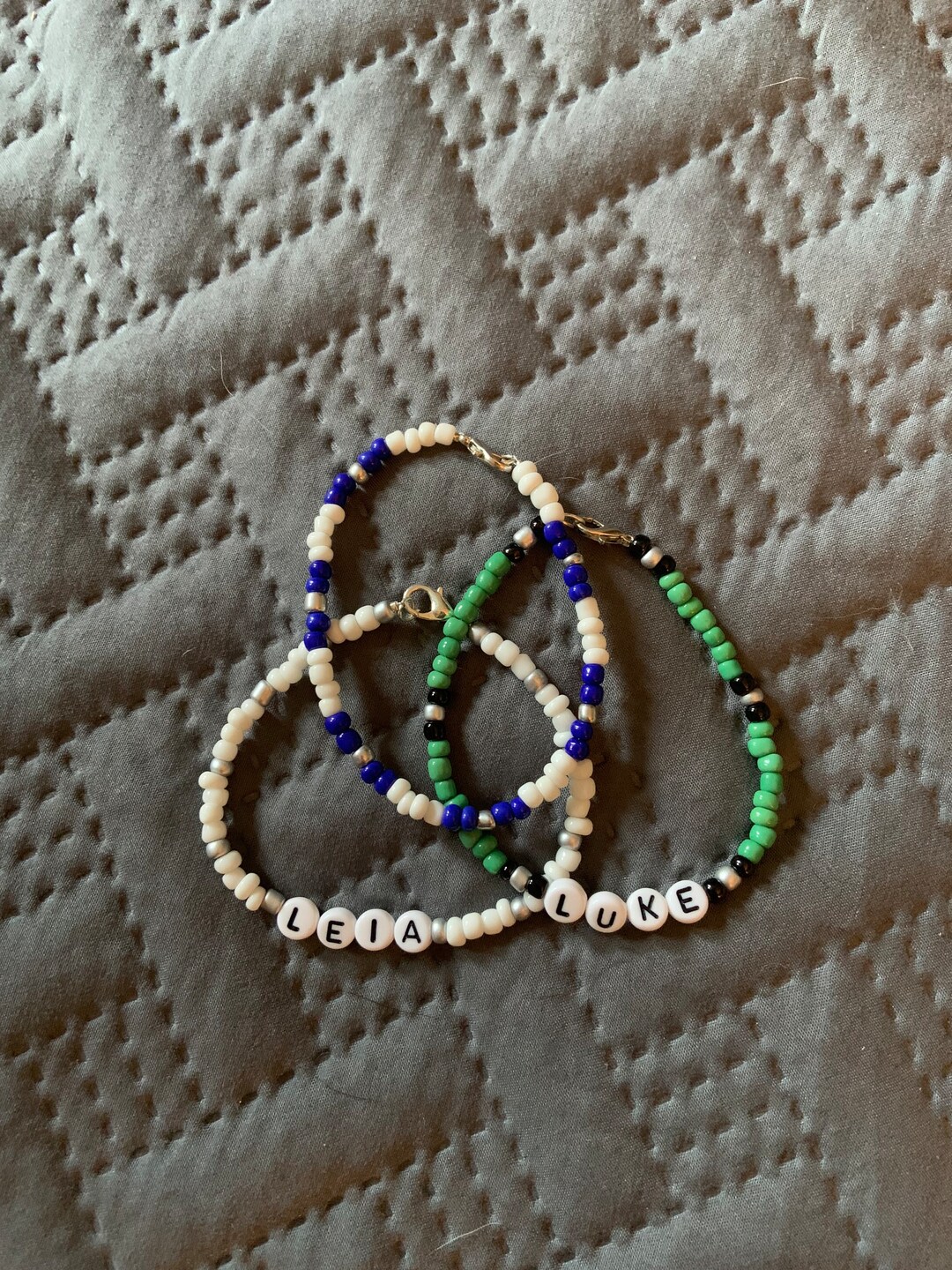 Originals Bracelets. Leía, Luke and R2-D2 Bracelets. Star Wars Inspired ...